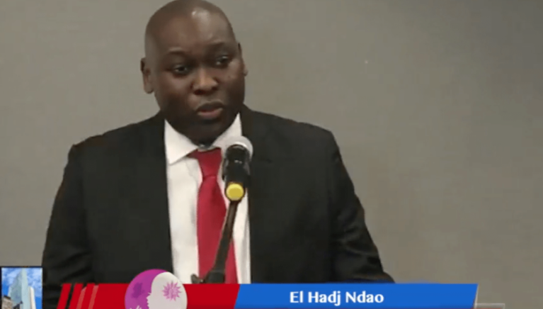 Discours De Mr El Hadj Ndao Au Tribute Of Excellence Awards Luncheon