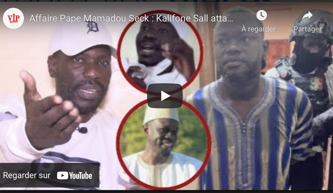Affaire Pape Mamadou Seck : Kalifone Sall attaque Sonko et Abdou K Geuye "Sene Aye Fene Dotoul Dial