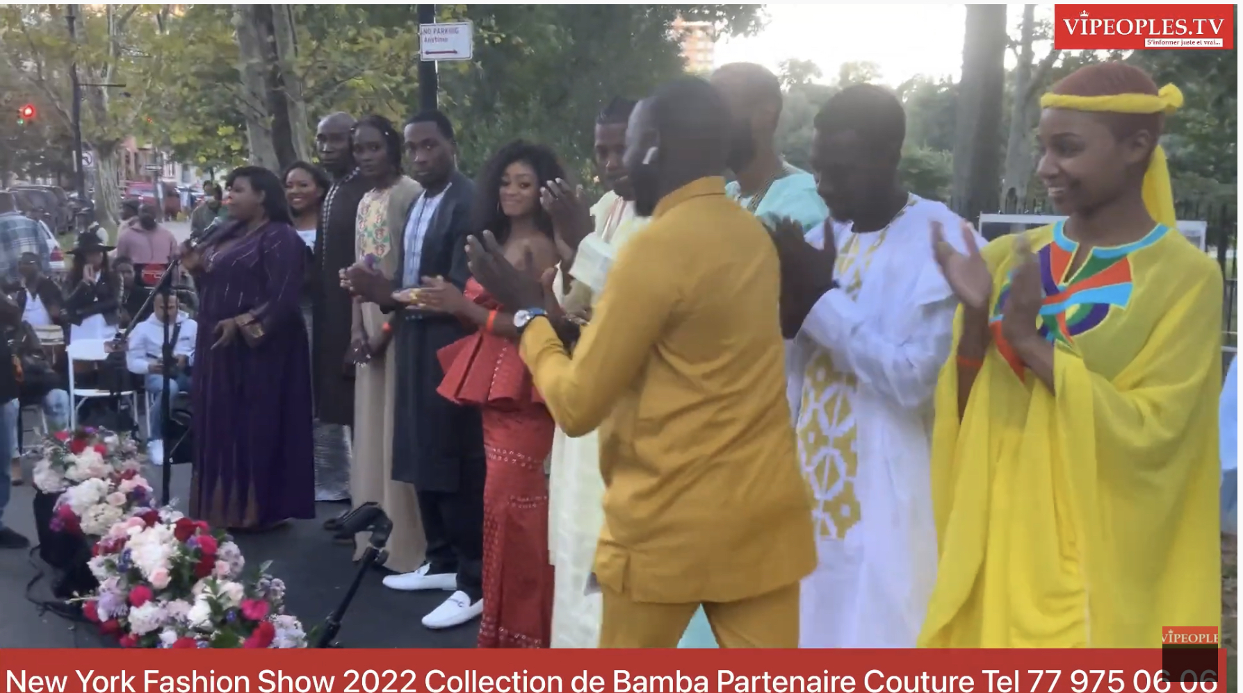 New York La collection de Bamba Partenaire Couture au Fashion Show de ...