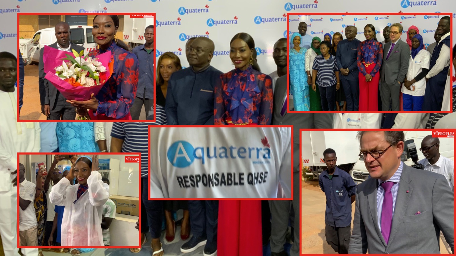 La Diva Coumba Gawlo et Son Excellence Monsieur Hubert Roisin ...