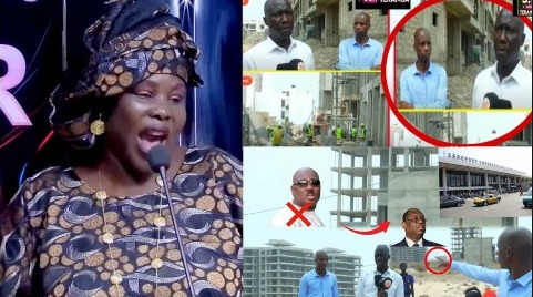 Face a Zeyna-Sokhna Fall opposante engagée tacle sévèrement Dame Mbodji ...